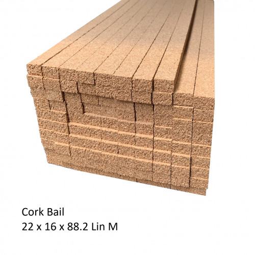 Cork Expansion Strip Strip - 22 x 12 x 900mm - (98 Strips - 88.2 lin m ...