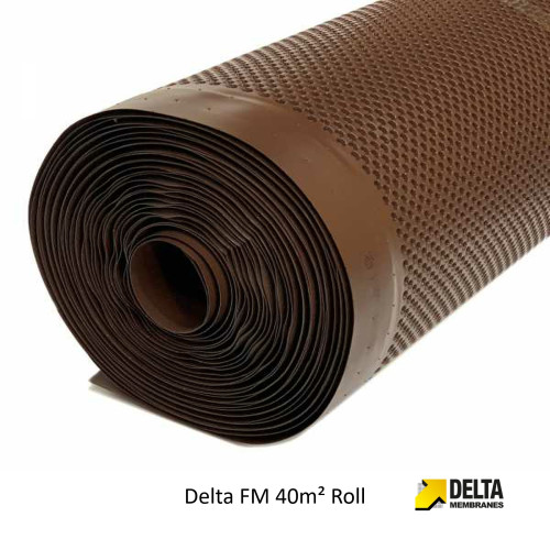 1 Roll: Delta FM Membrane - Virgin High Performance PE-VHD - 20m x 2m ...