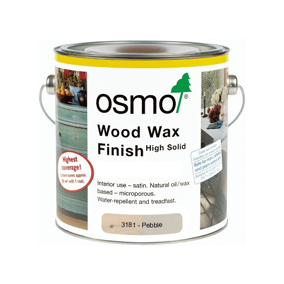 Osmo - Wood Wax Finish Intensive Colour - Pebble - 3181D | Floorstock Ltd