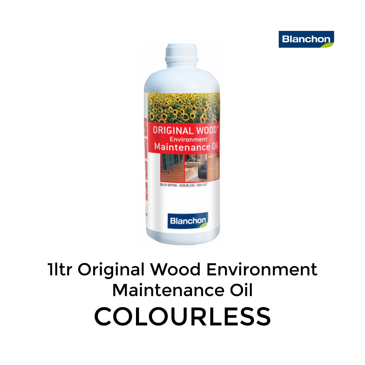 Blanchon - 1ltr Original Wood Environment - Maintenance Oil ...