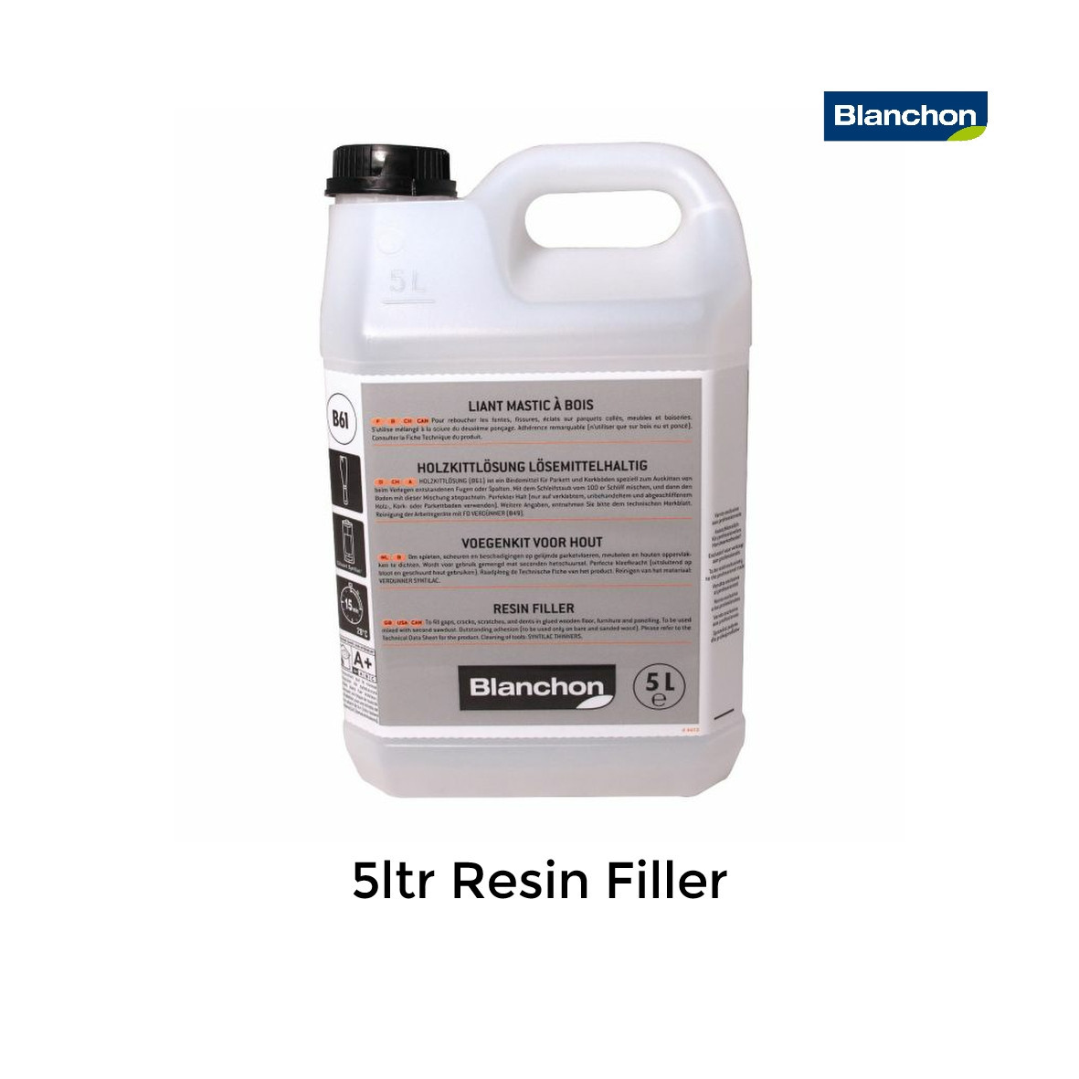 Blanchon - 5ltr Resin Filler | Floorstock Ltd