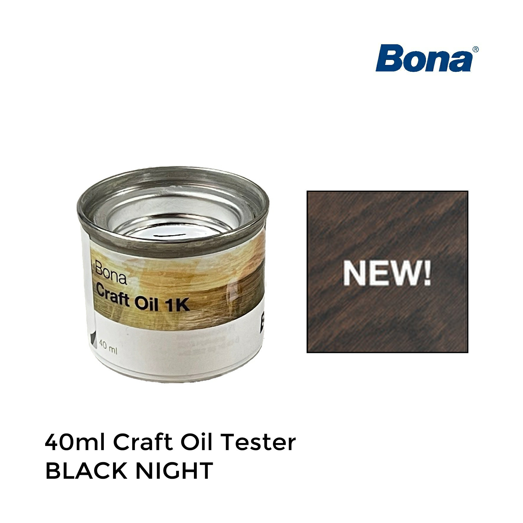 Bona - 40ml Craft Oil Sample - Black Night | Floorstock Ltd
