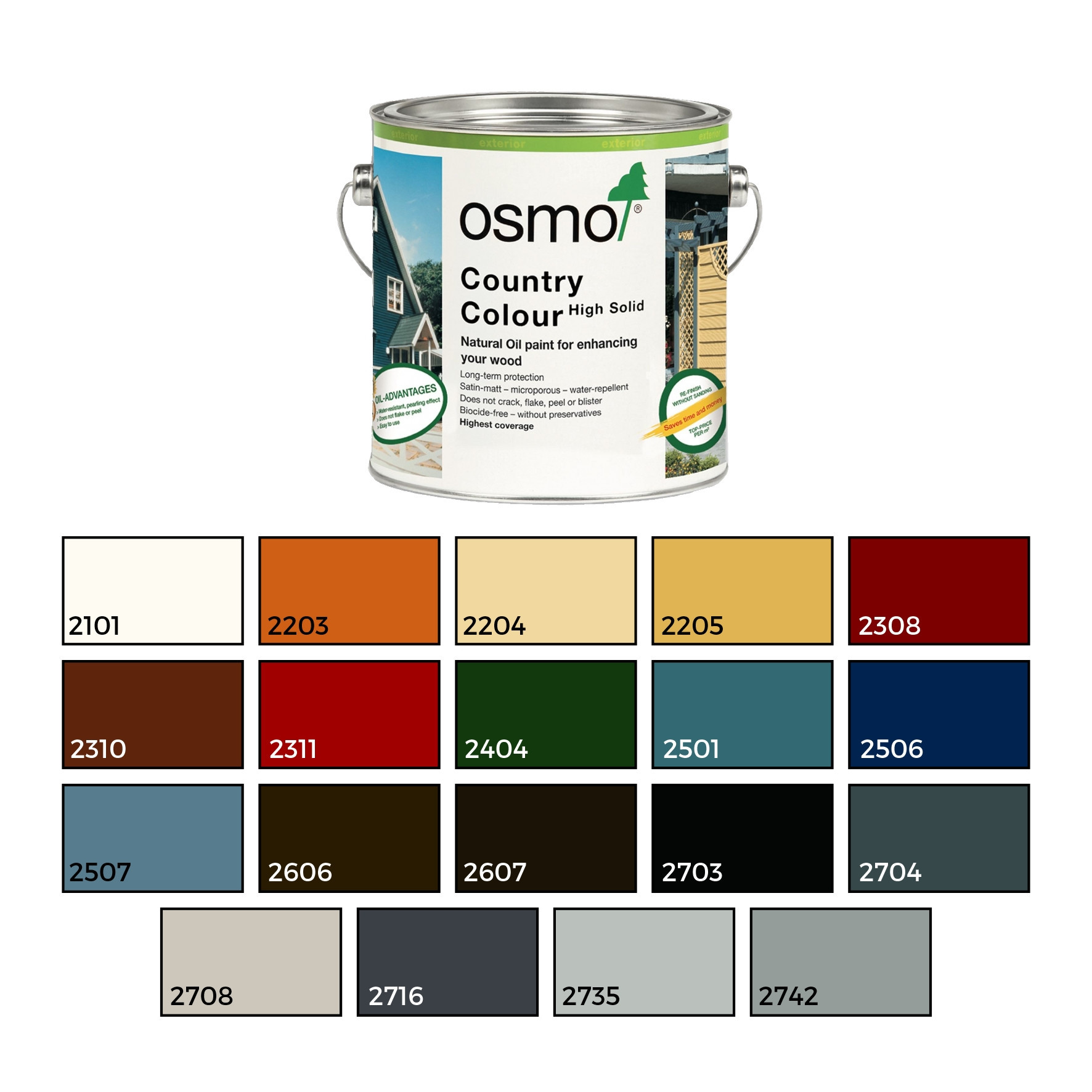 Osmo - Sachet - Country Colour - Anthracite Grey - 2716S | Floorstock Ltd