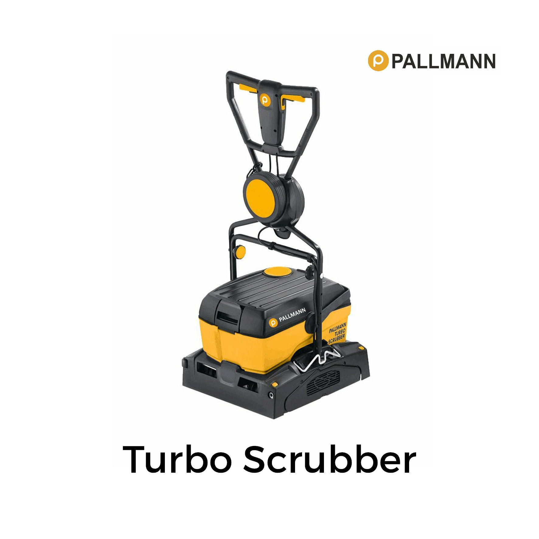 Pallmann - Turbo Scrubber - Powerful Suction Scrubber Machine - for the ...