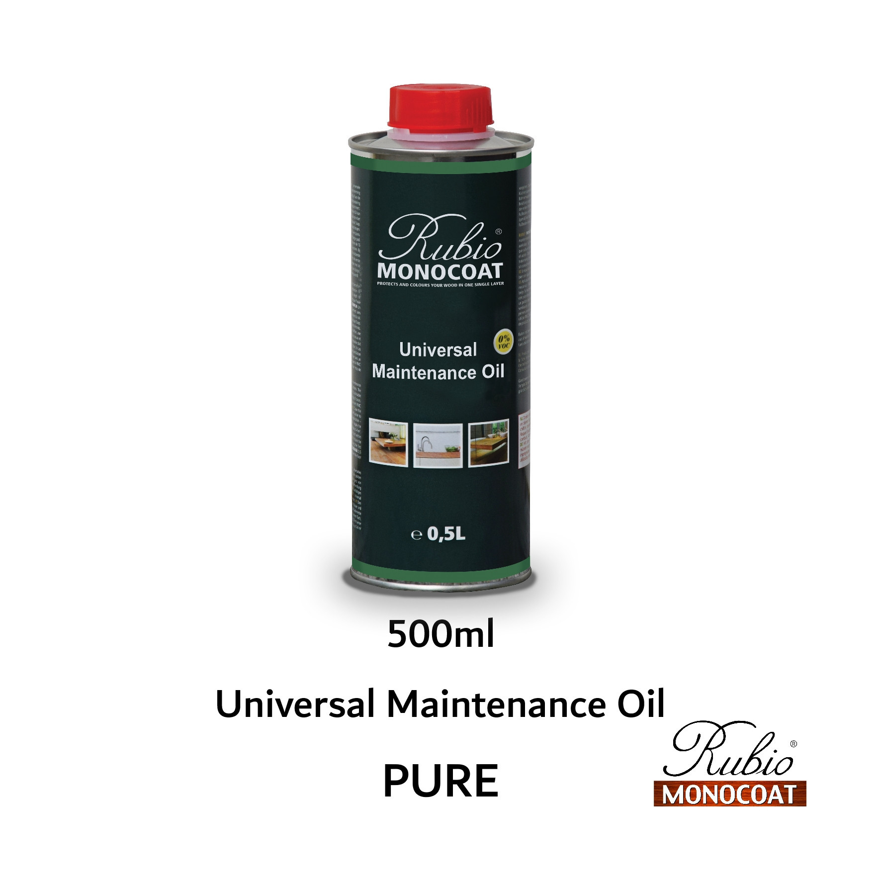 Rubio Monocoat - 500ml Universal Maintenance Oil - Pure | Floorstock Ltd