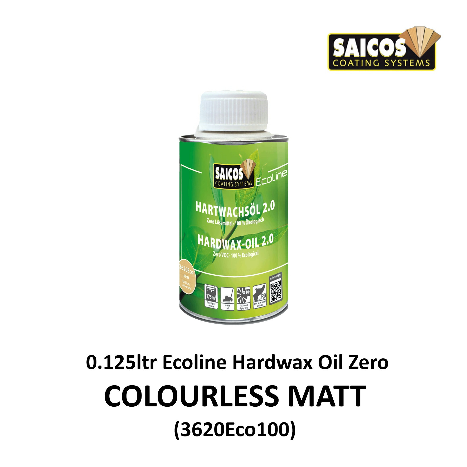 Saicos - Ecoline - Hardwax Oil Zero - Colourless Matt Transparent ...