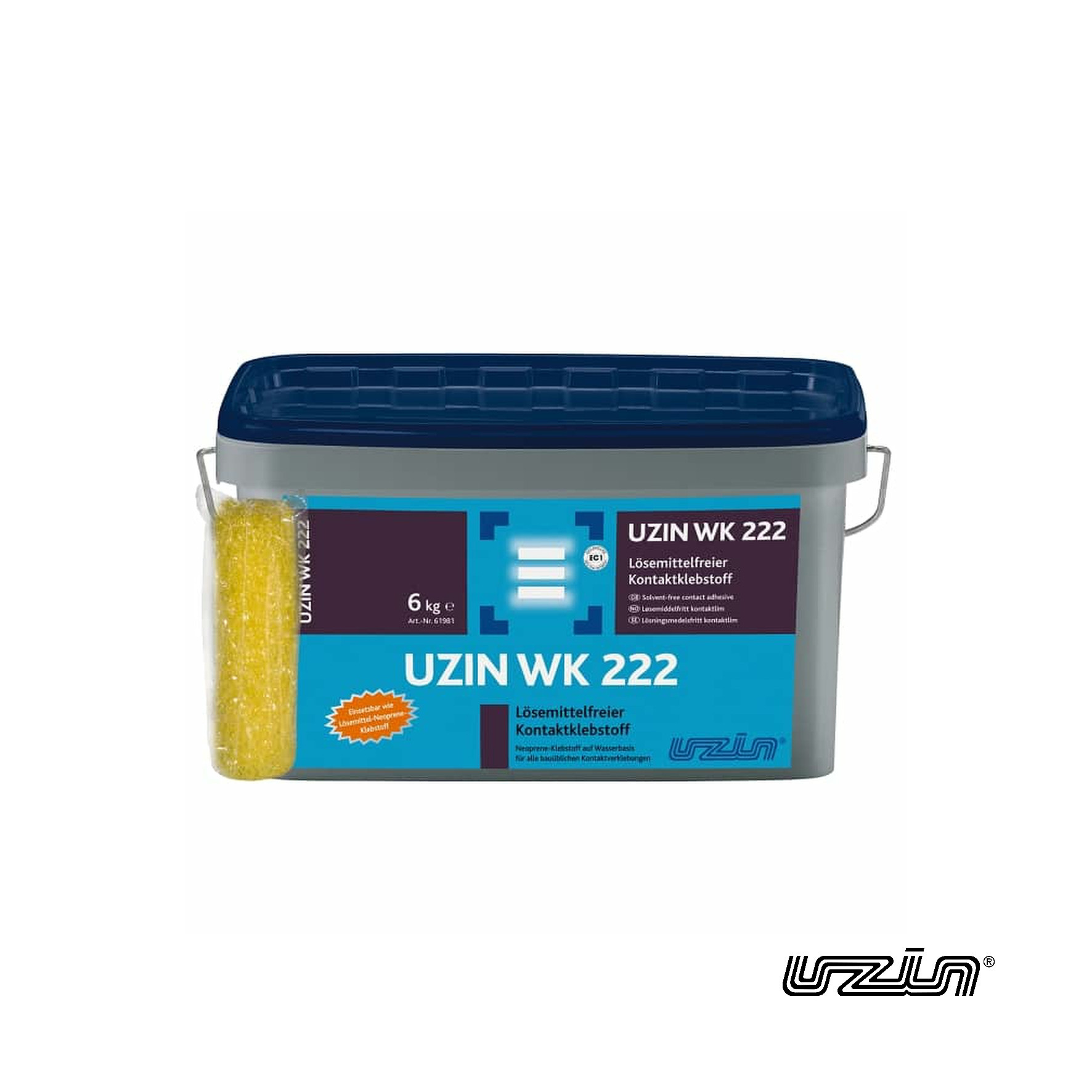 Uzin - WK222 - 6kg Water Based Solvent Free Neoprene Contact Adhesive ...