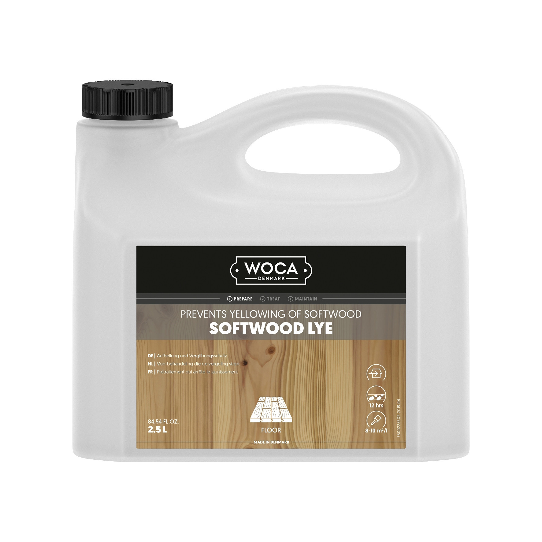 WOCA - 2.5ltr Softwood Lye - **LQ UN1824** | Floorstock Ltd